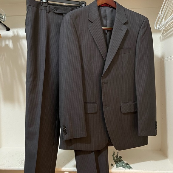 Alfani | Suits & Blazers | Mens Alfani Suit Grey | Poshmark